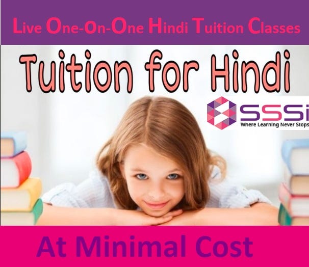 Live One-on-One Hindi Tuition Classes At Minimal Cost | by Online ...