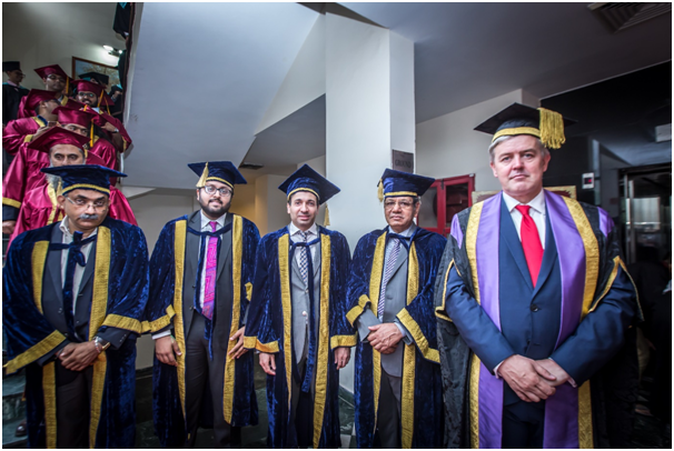 Prof. Paul Kelly, LSE, Visits ISBF for Graduation Day 2018 | by ISBF ...