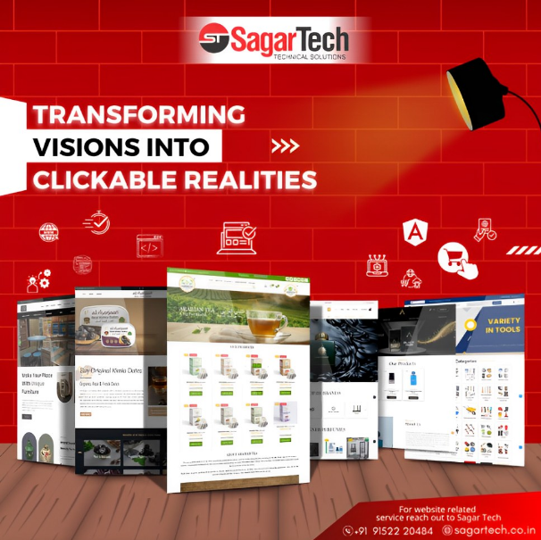 Web Why Web Development is Crucial for Business Success | Sagar Tech Technical Solution | by ...