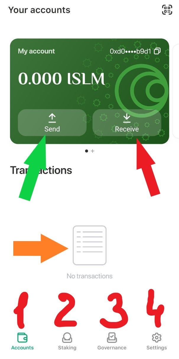 Review of Haqq Wallet application from Islamic Coin | by CyberMaslina ...