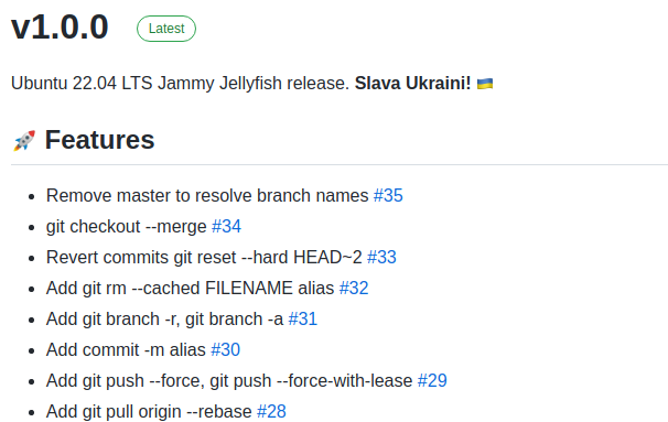 Custom git aliases using CLI. Ubuntu 22.04 LTS Jammy Jellyfish git… | by Alexander Tarkhov | Medium
