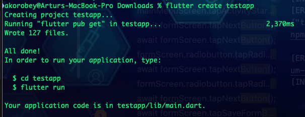 Running flutter driver tests with an already running application | by ...