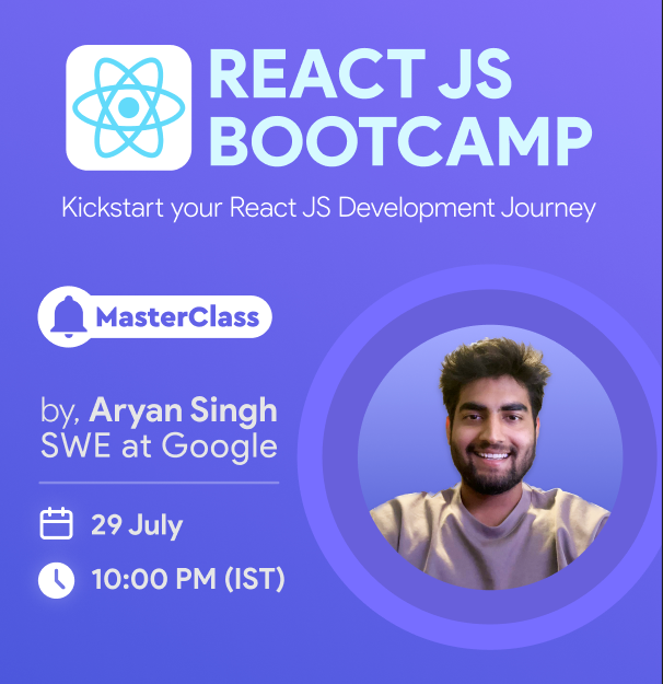 LIVE Javascript and React class - Aryan Singh - Medium