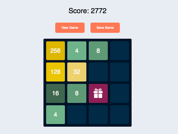 2048 game — Implemented with React and Redux | by Dimitar Valchanov | Medium