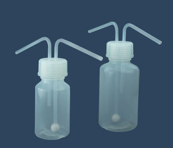 1/4 inch tubing connected PFA gas washing bottle perfluoroalkoxy alkanes absorbent bottle | by ...