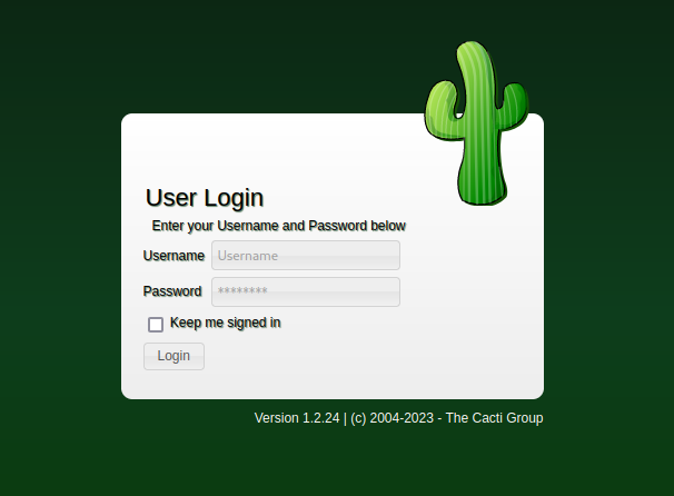 Cacti 1.2.24 — Authenticated command injection (CVE-2023–39362) | by j6n⎯ | Medium