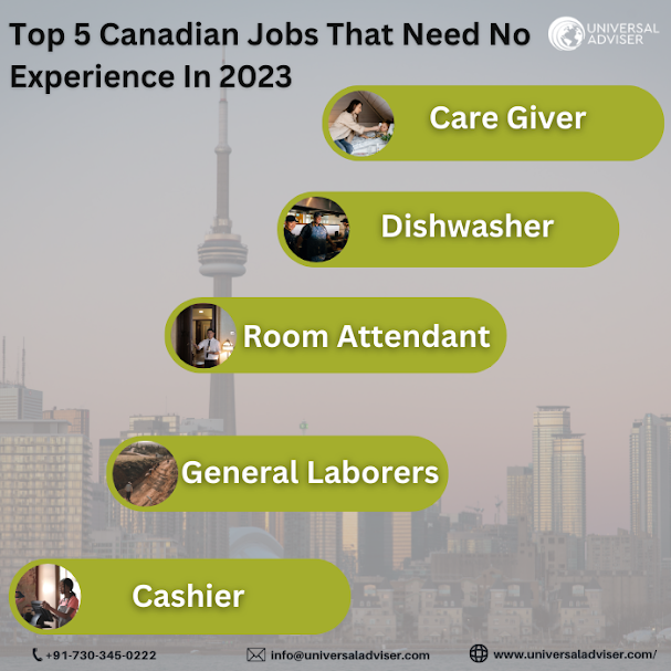 Top 5 Canadian Jobs That Need No Experience In 2023 | by Universal ...