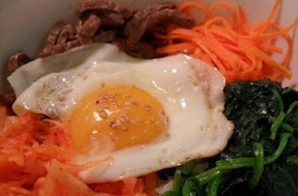 How To Make Korean Bibimbab (Rice w Vegetables & Beef) | Recipe - All ...