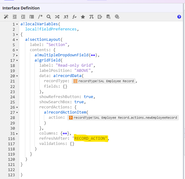 Appian: Record Actions in Read-only grid & its refresh behaviour ...