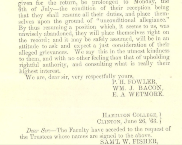 Into the Hamilton College Archives | by The Spectator | The Spectator