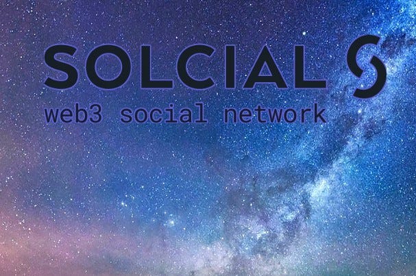Solcial: Web3 era in social networks | by Ribonkovskaya | Medium