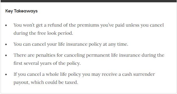 How to cancel your life insurance policy | by Paolo Moyet | Medium