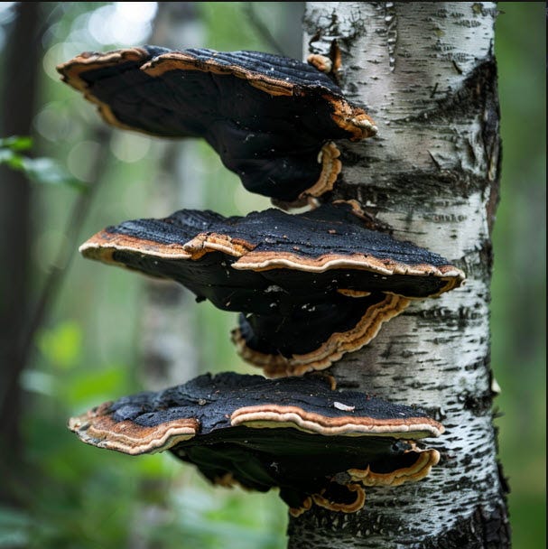 Chaga Mushrooms: The Birch Forest’s Gift to Wellness! | by Diane Wise ...