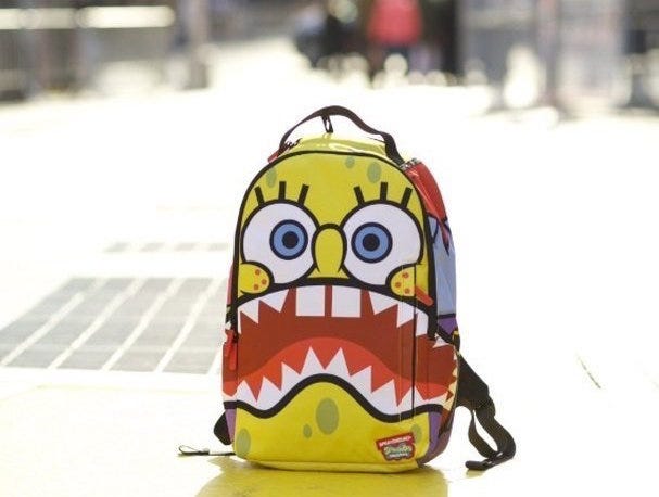 Sprayground X Spongebob Sharkpants Backpack | by Gadget Flow | Cool ...