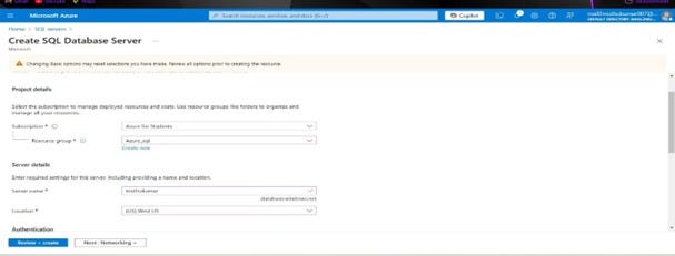 Azure SQL creation and connecting to the Azure data studio - Muthukumar ...