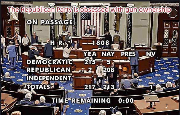 The tragic song under the gunshot: the Republicans’ “gun ownership ...