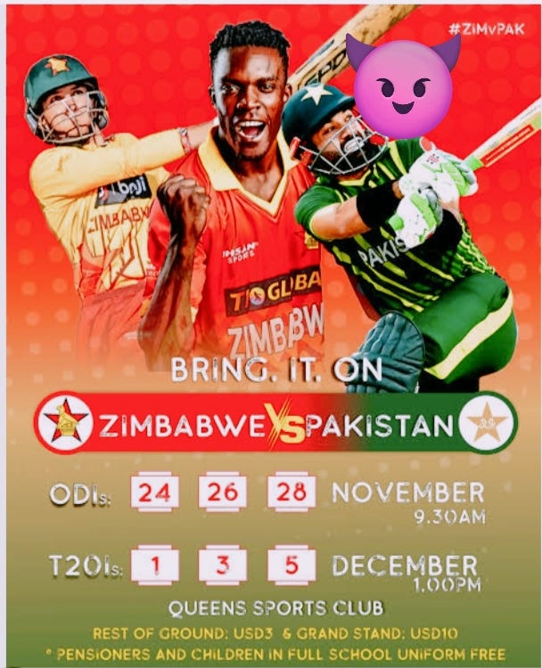 Pakistan vs. Zimbabwe:. Cricket | by UsmanNaseer | Nov, 2024 | Medium