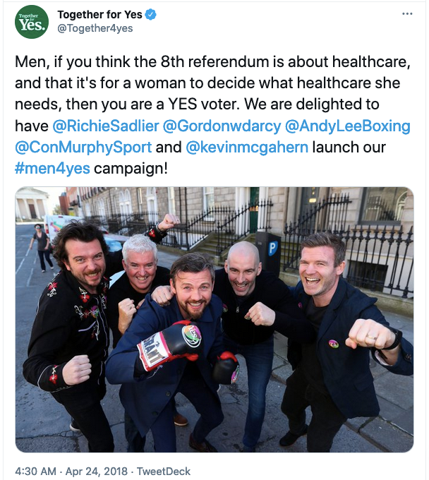 How Groups Mobilize Men in Ireland’s Abortion Debate | by Amanda ...