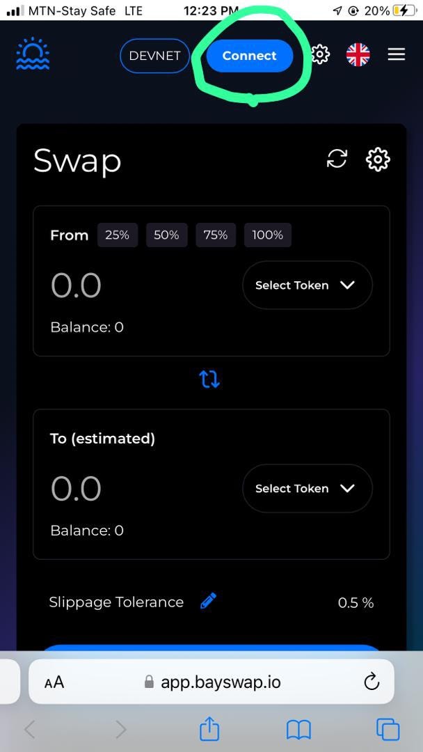 “How to Swap on BaySwap” tutorial. | by Alabi Idris | Medium