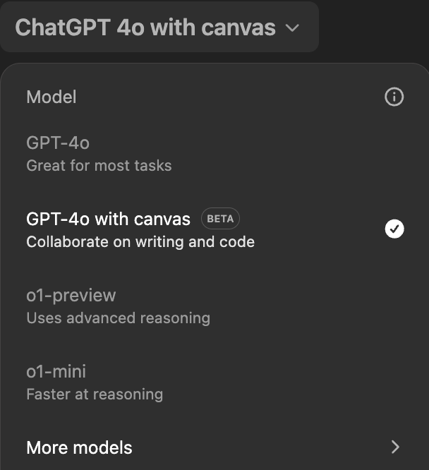 What’s new with OpenAI’s ChatGPT 4o Canvas? | by Woyera | Oct, 2024 | Medium