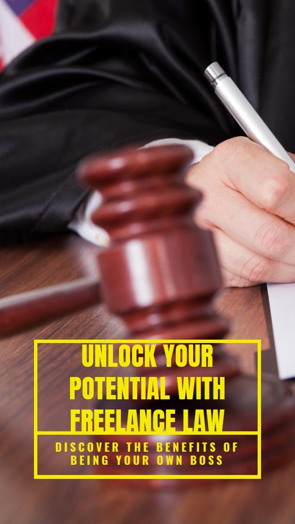 Embracing Freelance Law: A Pathway to Professional Freedom | by ...