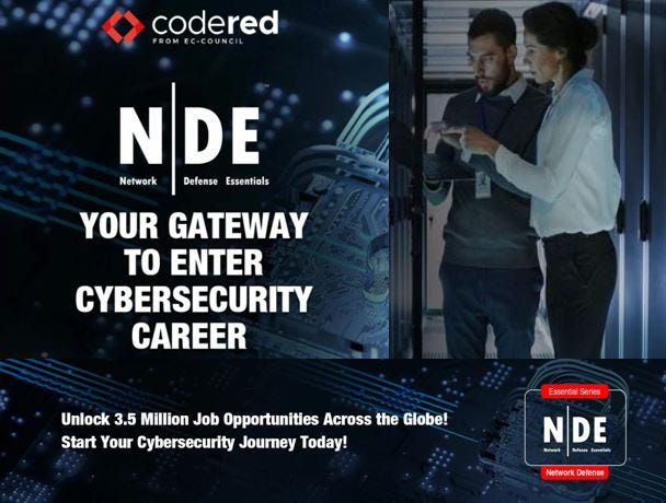 Network Defense Essentials (NDE) fundamental | CodeRed EC-Council ...