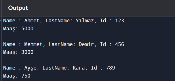 Python’da OOP : Proje. Proje: Çalışan Yönetim Sistemi | by Hilaloztemel ...