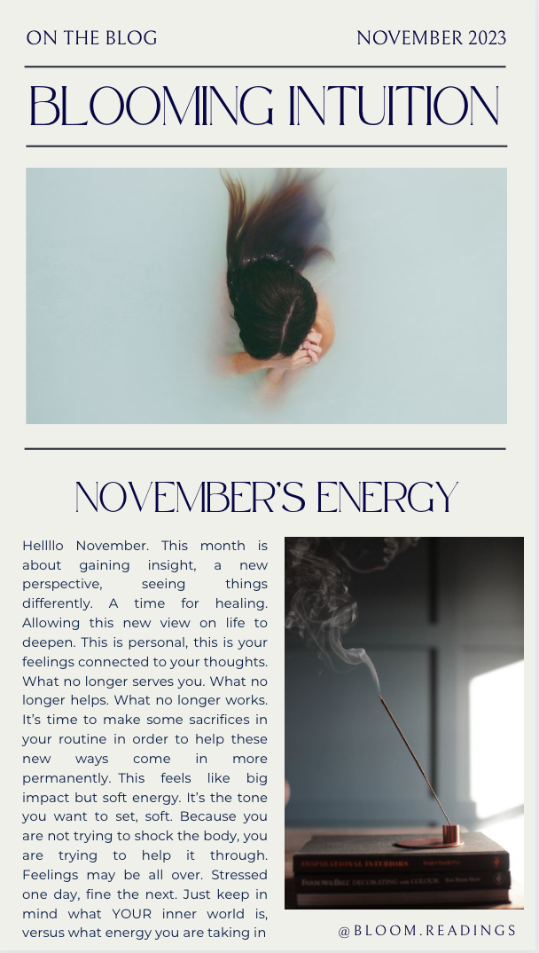 November Messages - BloomingIntuition - Medium