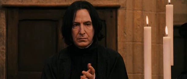 Greasy Hair Snape