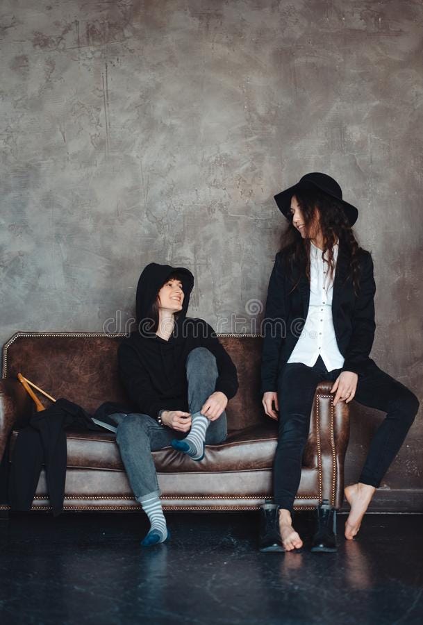 Once upon a time there were two girls.. | by write something daily | Medium