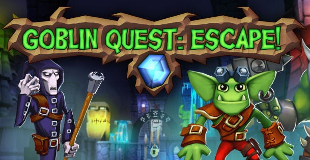 Goblin Quest: Escape!. iPhone/iPad: http://geni.us/9rR Android… | by ...