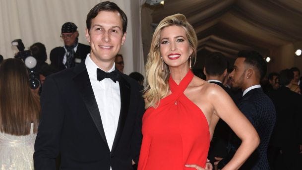 Princess Ivanka went on: “Throughout this process, I have been working ...