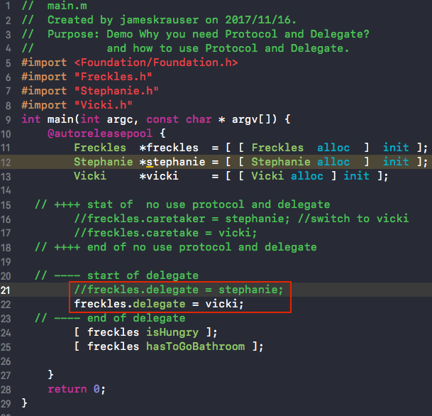 Protocol and Delegate simple introduce | by Jameskrauser Lee | Medium