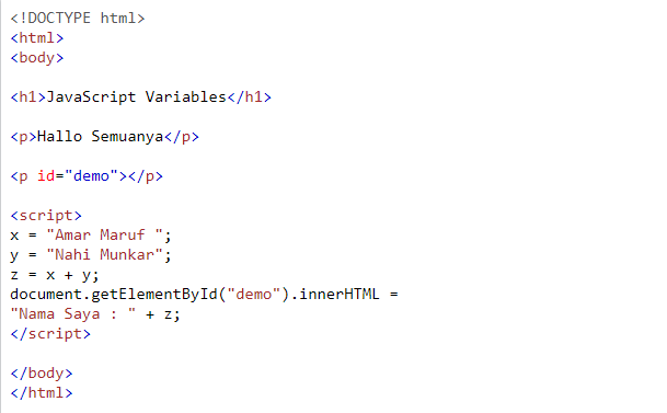 Javascript. Apa Itu Javascript ? | by Amar Ma'ruf Nahi Munkar | Medium