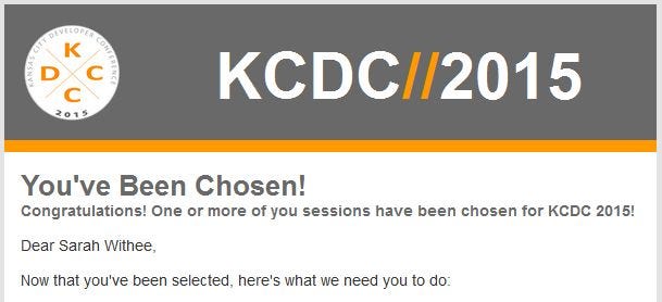 My Adventures of My First Year of Conference Speaking | by Sarah Withee ...