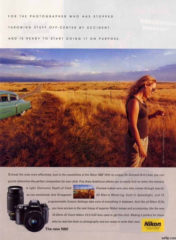 NIKON N80. This advertisement promises you that… | by Leonard Diggs ...