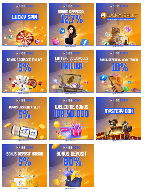 Promo iBETOTO - Ibetoto Official - Medium
