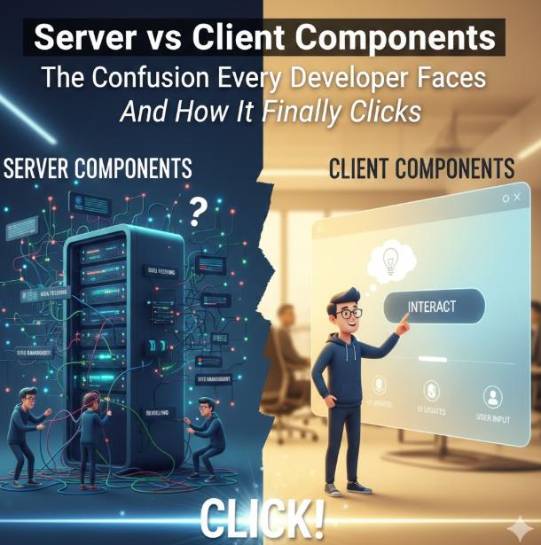 Server vs Client Components — The Confusion Every Developer Faces (And ...