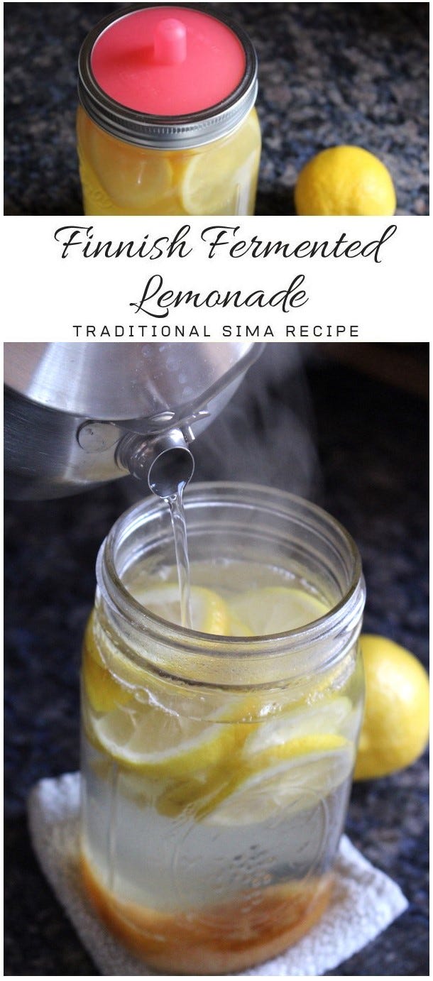Sima: Recipe for Finnish Fermented Lemonade - Emilis Rayner - Medium