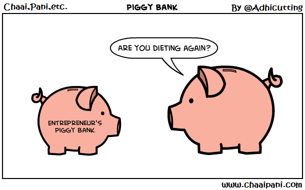 A start-up Piggy Bank. Made for www.chaaipani.com | by Shruti ...