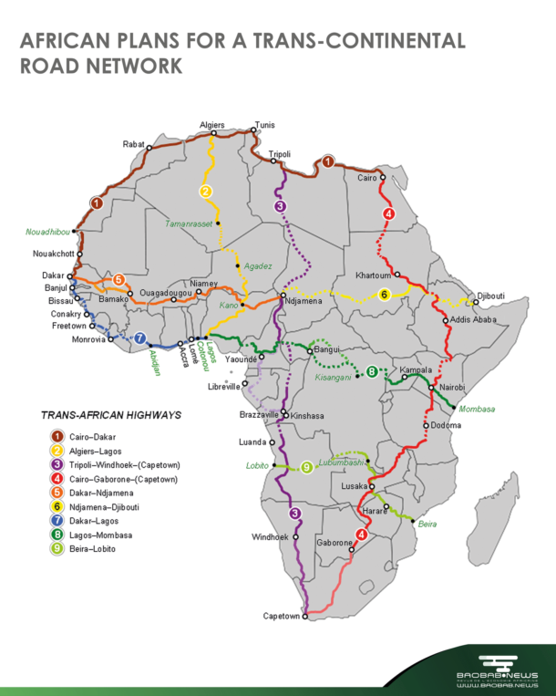 Trade and civilization — The Trans-African Road Network | by Bacongo ...