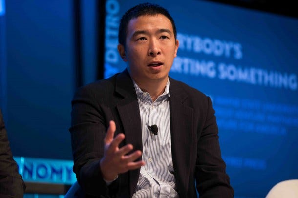 2020 Candidate Andrew Yang’s Futurist Outlook | by Joshua Schecter | Medium