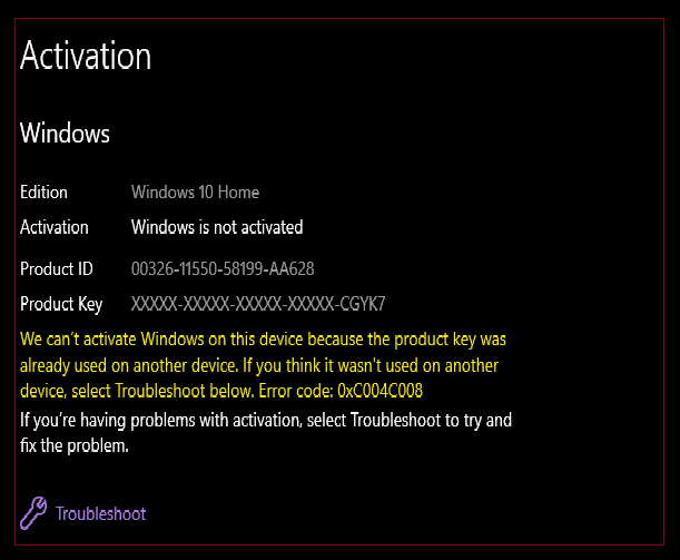 Windows Update Error Code 0xc004c008: Activation Issue | by Rosiewilliams | Oct, 2024 | Medium
