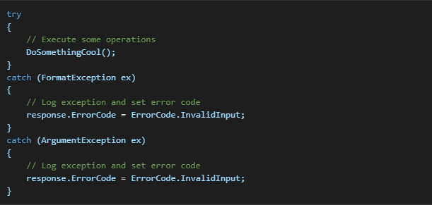 Stop Writing Redundant Catch Blocks — Use C# Exception Filters! | by Sheikh Saqib | Dec, 2024 ...