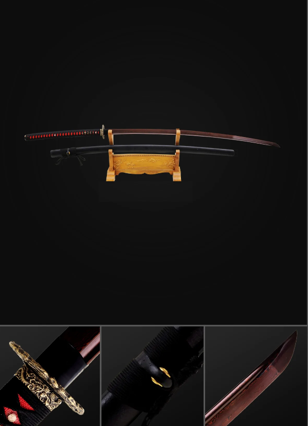 Hand Forged 53inch Nodachi Japanese Samurai Long Sword Folded Steel ...