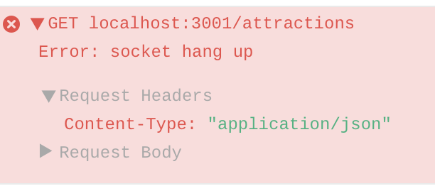 Hang in There! (A solution to socket hang up) | by Elizabeth Zevin | Medium