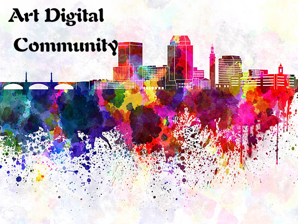 The global art digital community. DIP Blockchain Art Creation Cultural ...