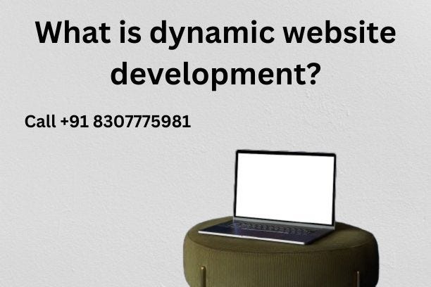 What is dynamic website development? | by Finches Tech | Medium