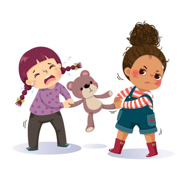 Child Sharing Toys