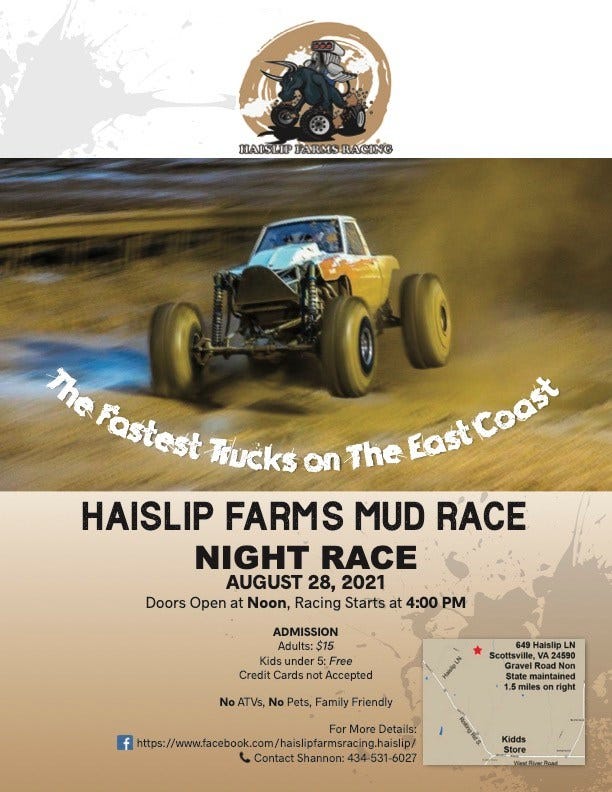 Haislip Farms Mud Racing - Adam Gabriez - Medium